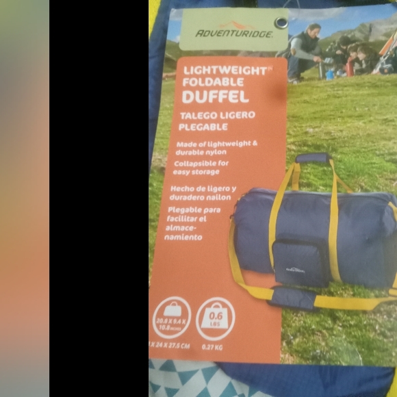 Adventureridge | Bags | Adventure Ridge Lightweight Foldable Big Duffle ...
